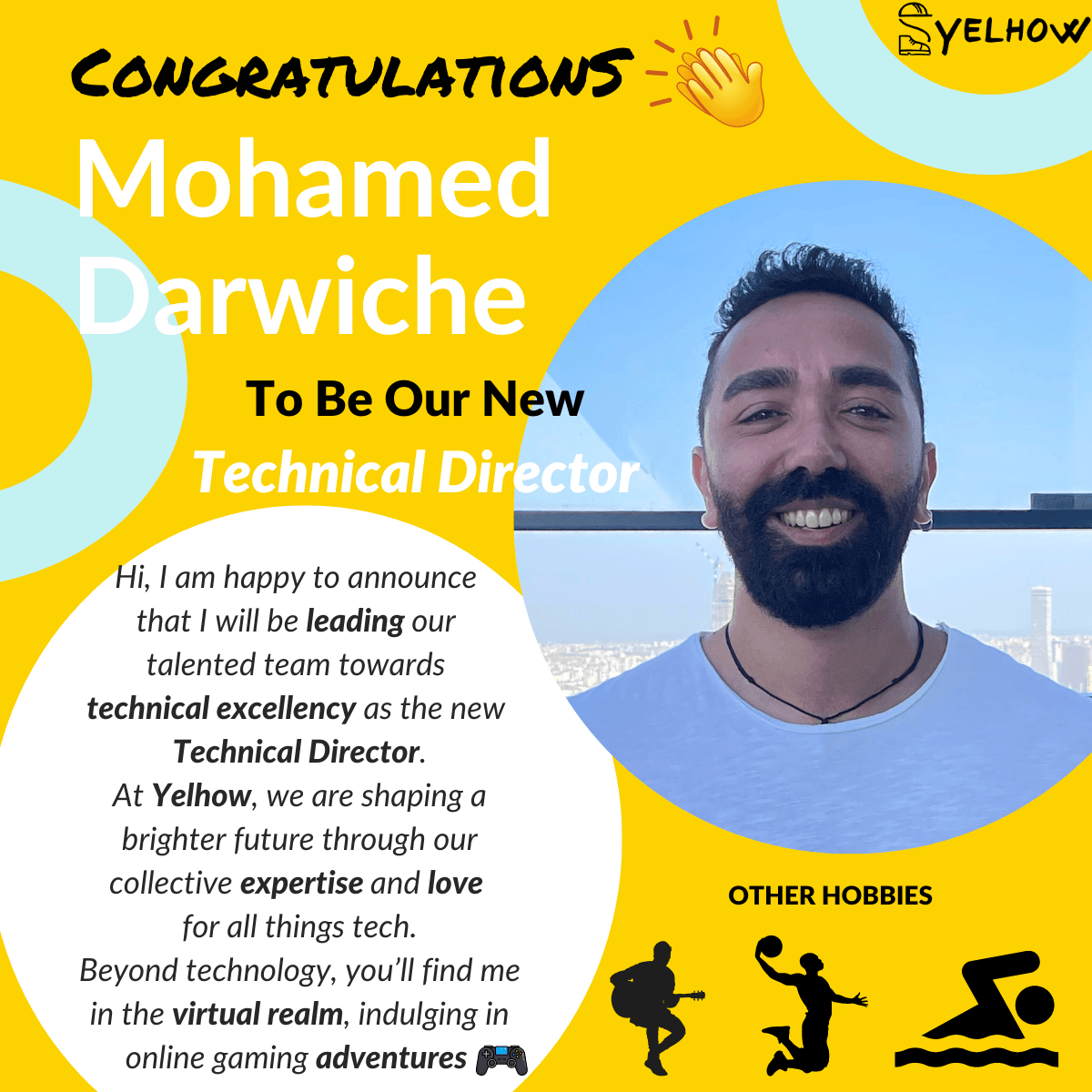 Meet THE Yelhow Team! - Mohamed Darwiche - Yelhow